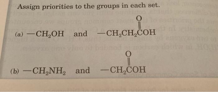 Solved Assign priorities to the groups in each set. (a) | Chegg.com