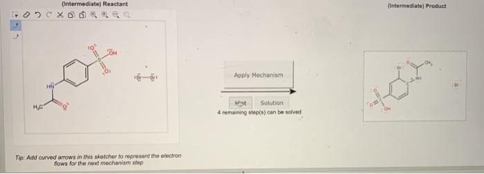 Solved (intermediate) Product (Intermediate) Reactant FOCXD | Chegg.com