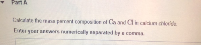 Solved A 1.912-g sample of calcium chloride is decomposed | Chegg.com
