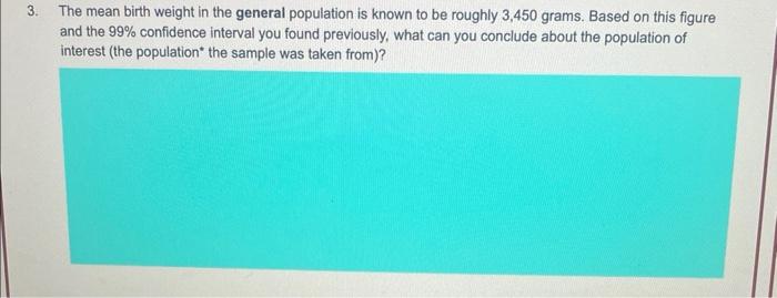 Solved One sample Z confidence interval: μ : Mean of | Chegg.com