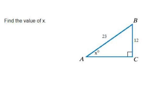 Solved Find the value of x. | Chegg.com