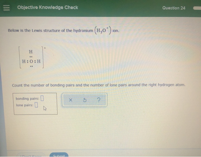Solved = Objective Knowledge Check Question 24 Below is the | Chegg.com