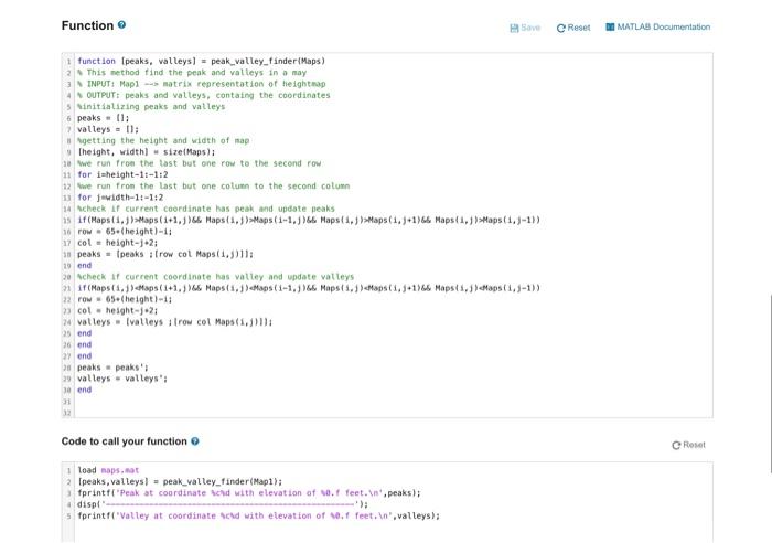 Solved My Solutions ASSIGNMENT: Peak or Valley Elevation | Chegg.com