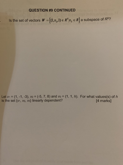 Solved 9. a. Is the set of all 3x3 lower triangular matrices | Chegg.com