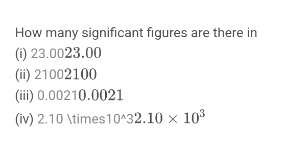 Solved How many significant figures are there | Chegg.com