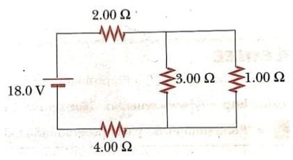 Solved Find the current flowing through each resistor in the | Chegg.com