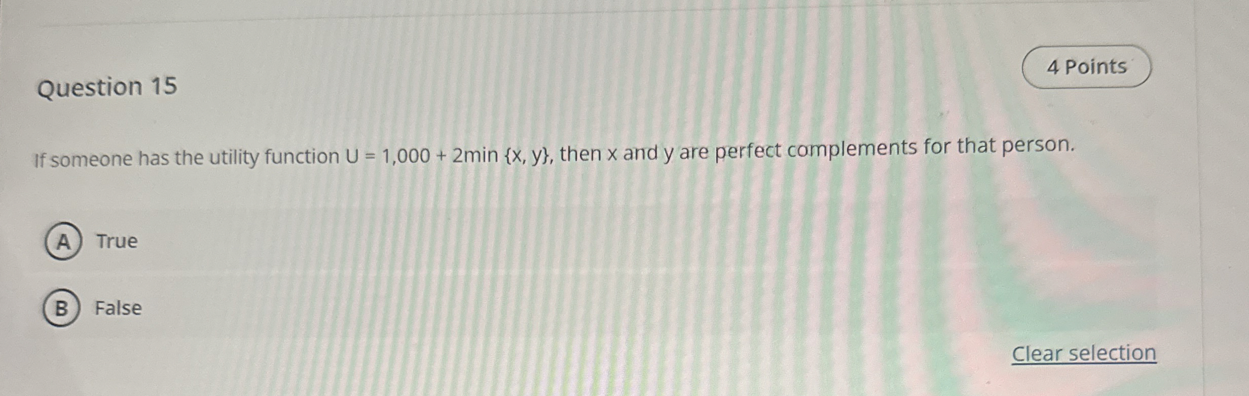 Solved Question 15If someone has the utility function | Chegg.com Solved Question 15If someone has the utility function | Chegg.com