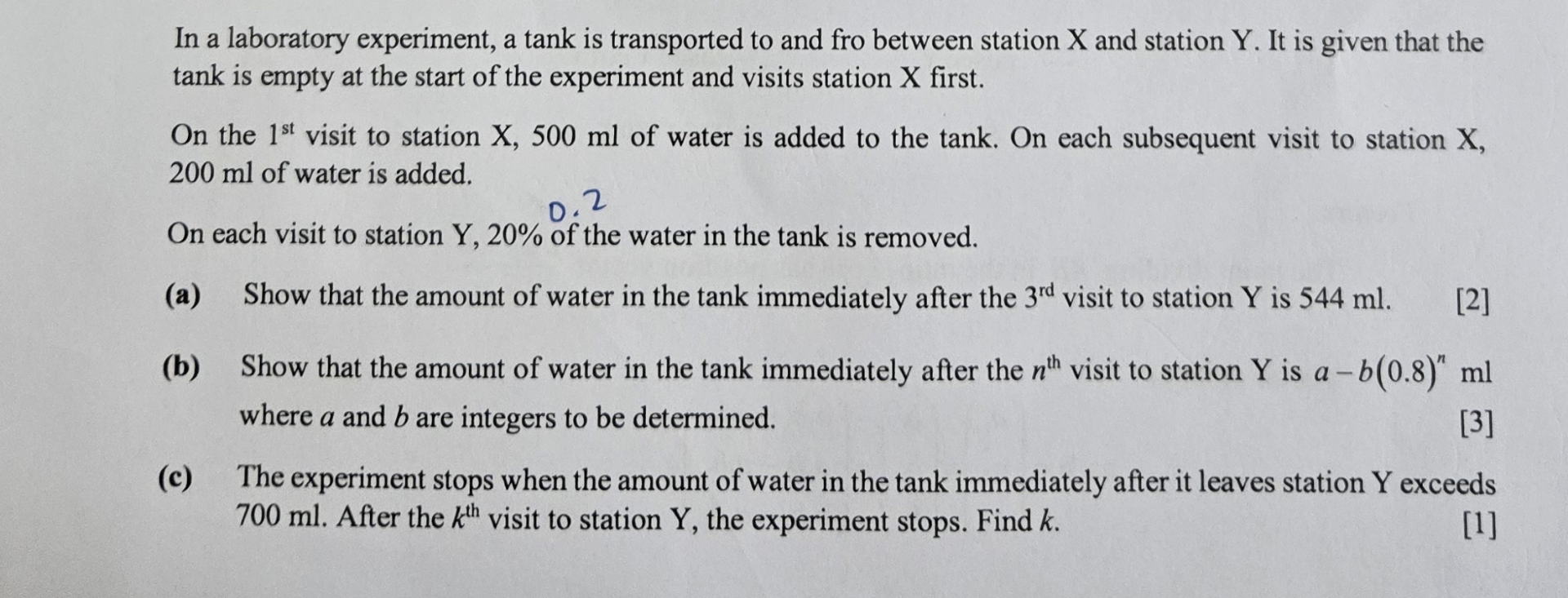 Solved In a laboratory experiment, a tank is transported to | Chegg.com