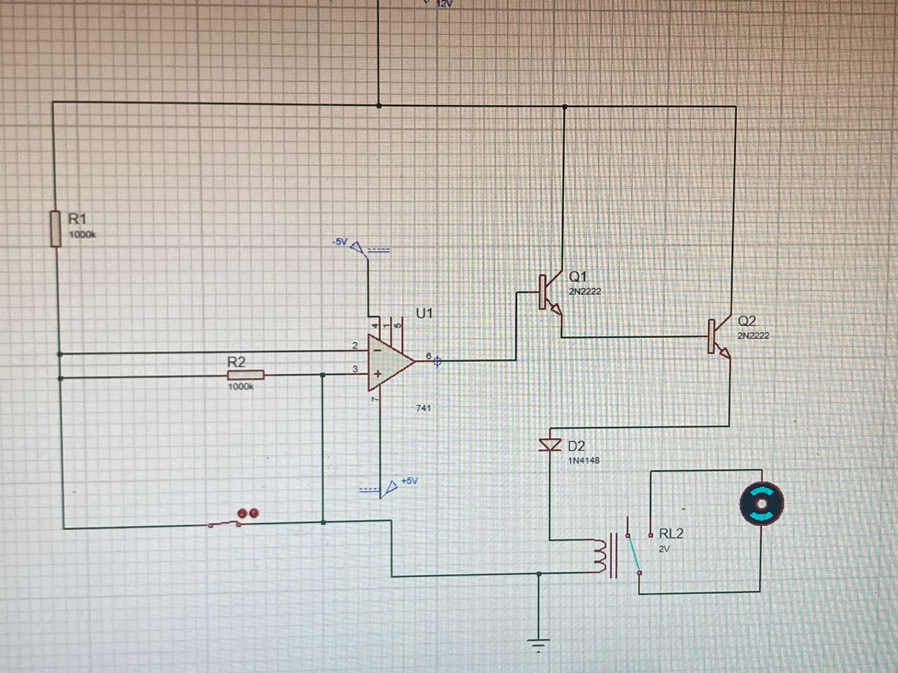 using proteus how could i debug this circuit so that | Chegg.com