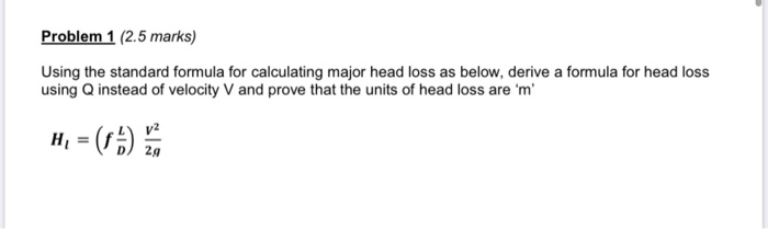 Solved Problem 1 (2.5 marks) Using the standard formula for | Chegg.com