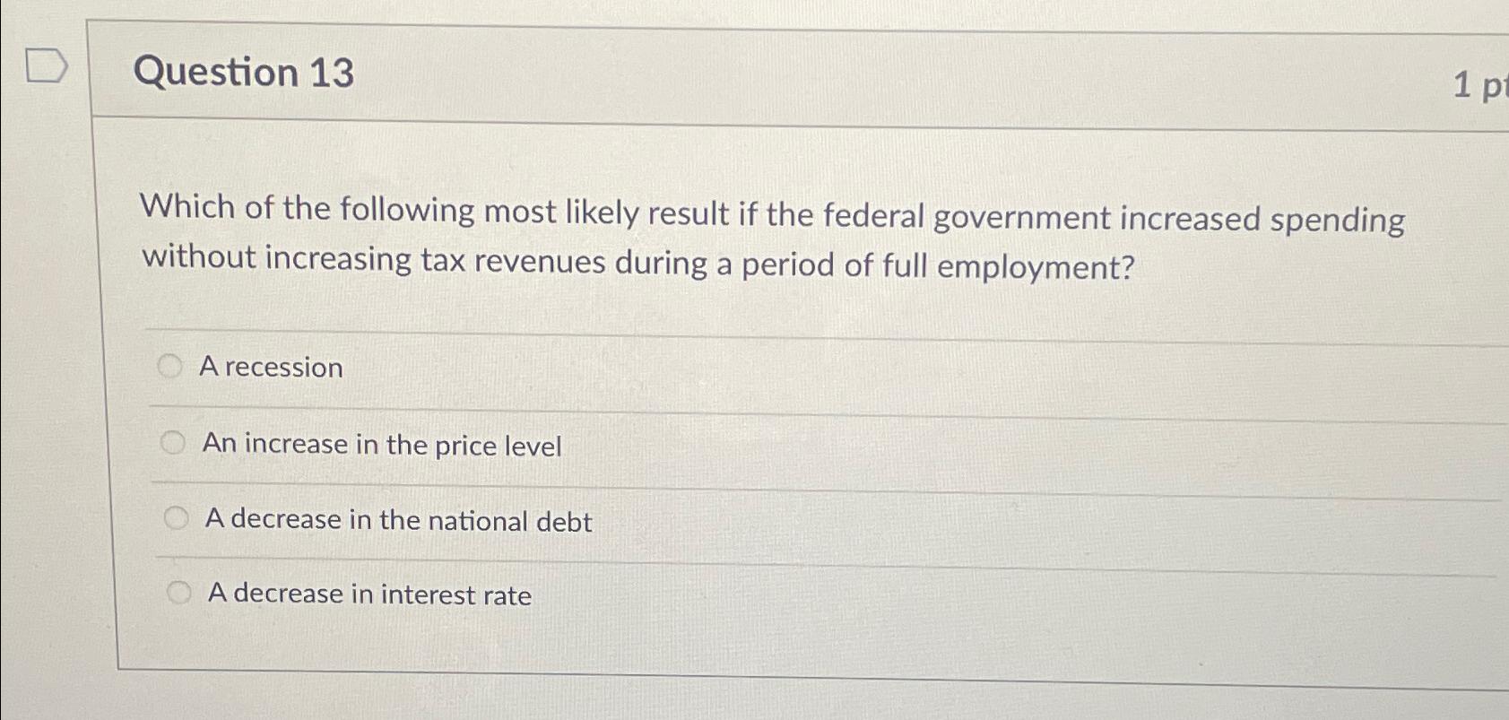 Solved Question 13Which of the following most likely result | Chegg.com