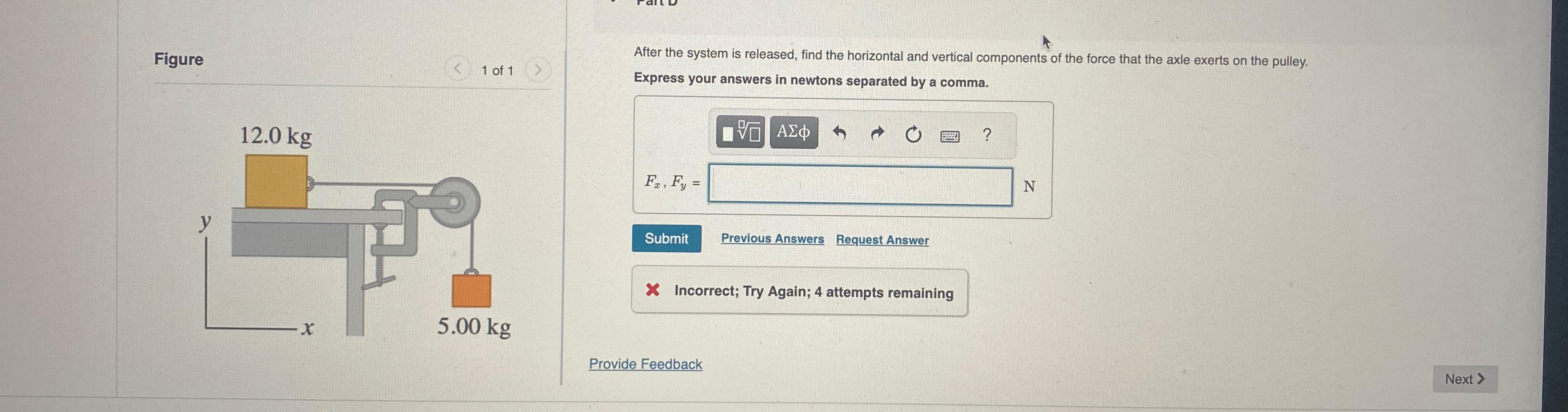Solved A 12.0kg ﻿box resting on a horizontal, frictionless | Chegg.com