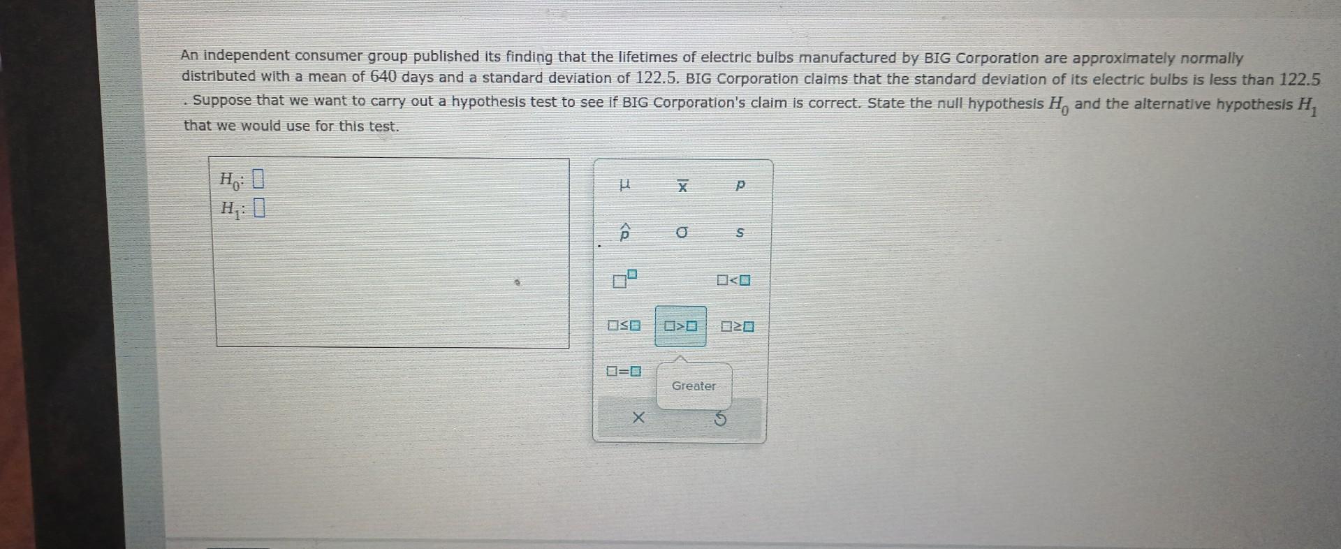 Solved An independent consumer group published its finding | Chegg.com