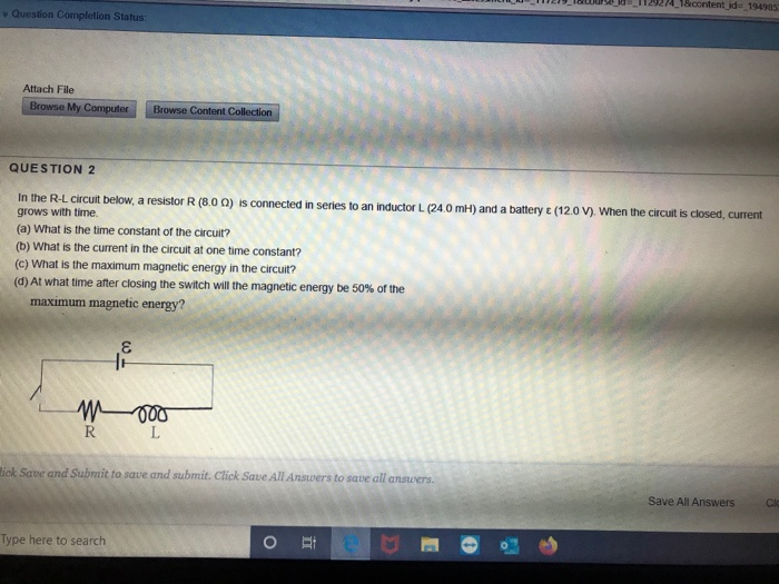 Solved Question Completion Status: Attach File Browse My | Chegg.com