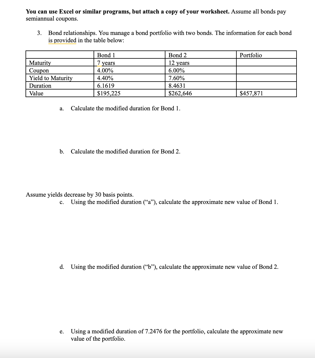 Solved You can use Excel or similar programs, but attach a | Chegg.com