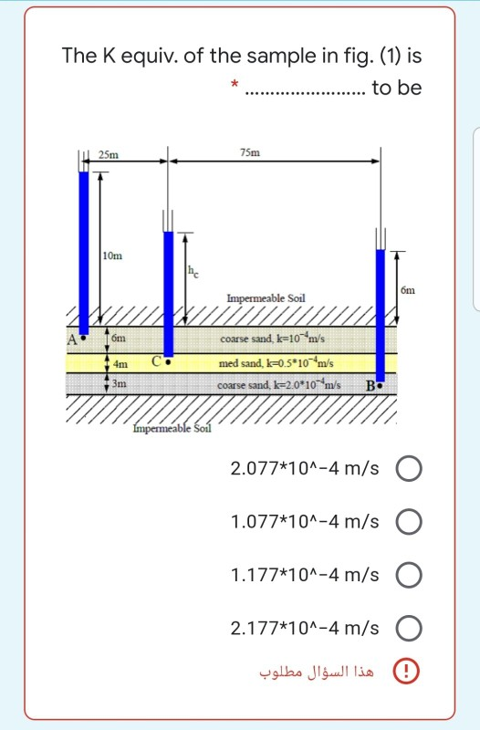 Solved 1% ILS ** Philip's equation describe infiltration | Chegg.com
