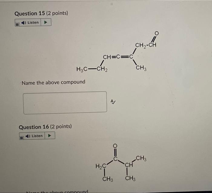 Solved H3C Н.С. CH3 OH CH3 Name the above compound A/ | Chegg.com