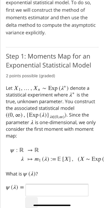10. Asymptotic Normality of the Method of Moments | Chegg.com