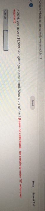 Solved connect mheducation.com/flow/connect.html Saved Help | Chegg.com