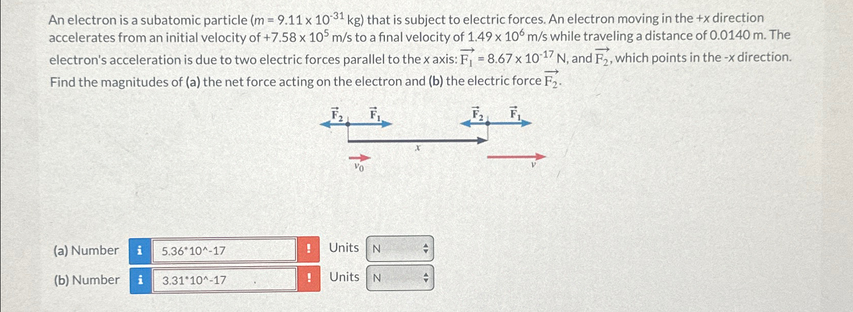 Solved An electron is a subatomic particle )=(9.11×10-31(kg) | Chegg.com