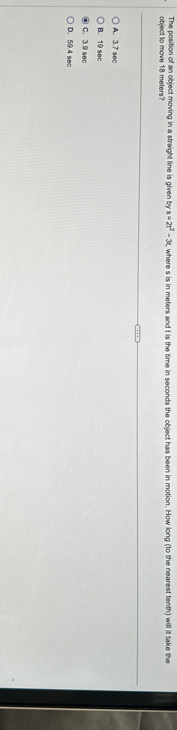 Solved object to move 18 | Chegg.com