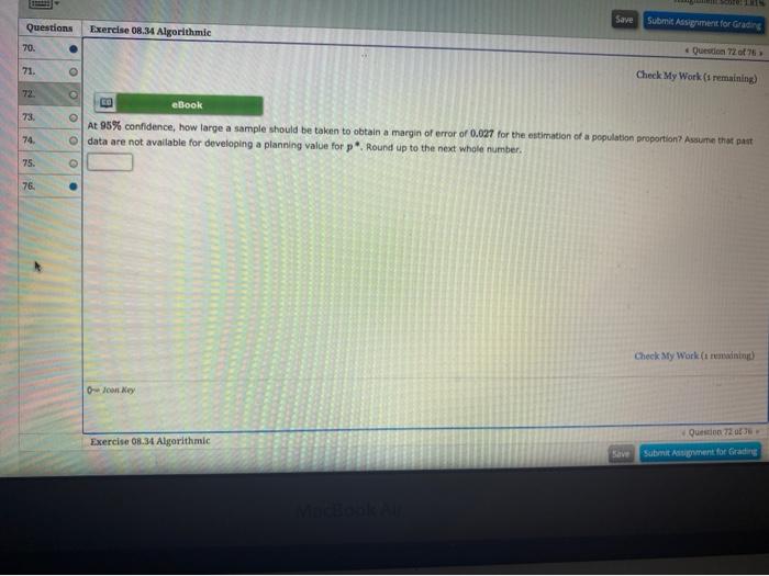 Solved Save Submit Assignment for Grading Questions Exercise | Chegg.com