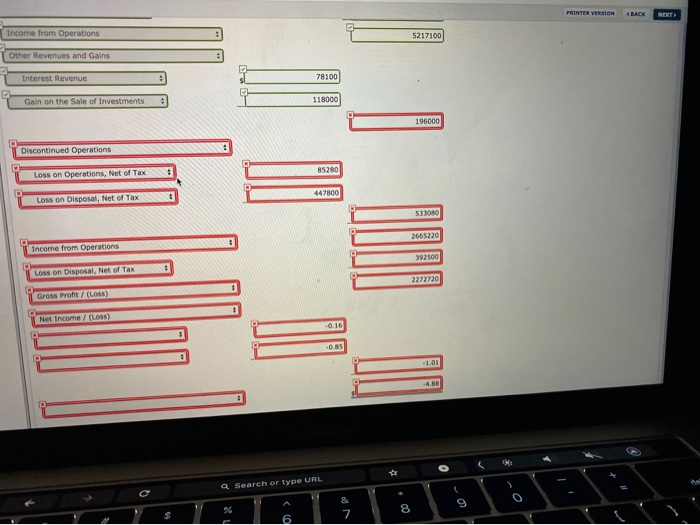 Solved PRINTER VERSION BACK ND Problem 4-1 (Part Level | Chegg.com