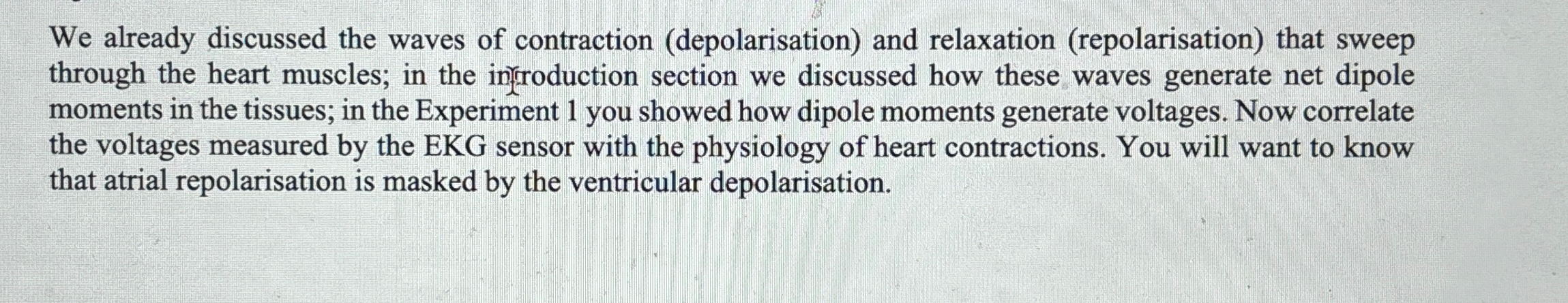 Solved We already discussed the waves of contraction | Chegg.com