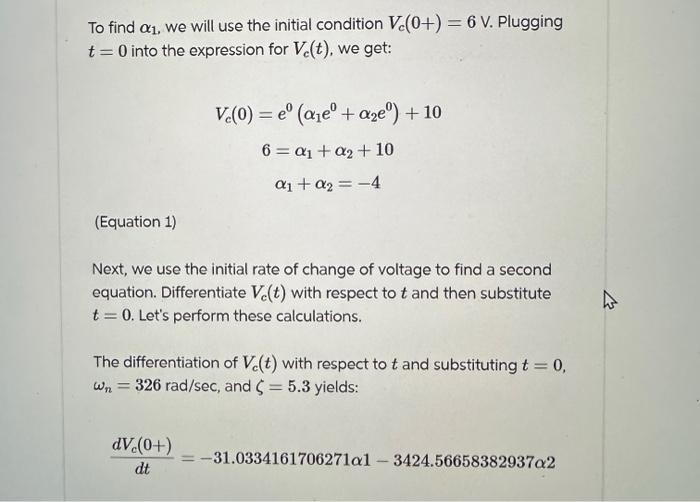 Solved Given the following, determine the coefficient α1 in | Chegg.com