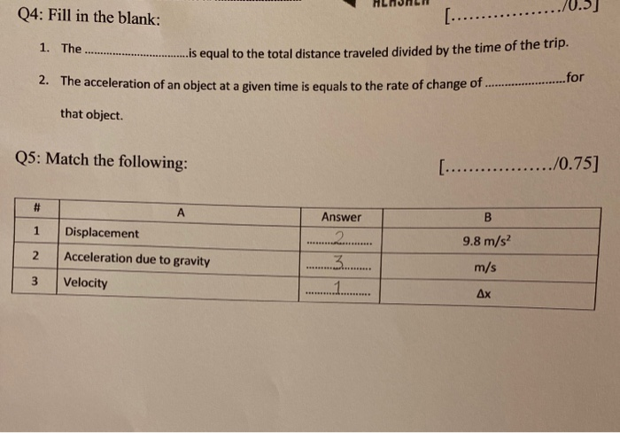 Solved Q1: An object moves along the x axis according to the | Chegg.com