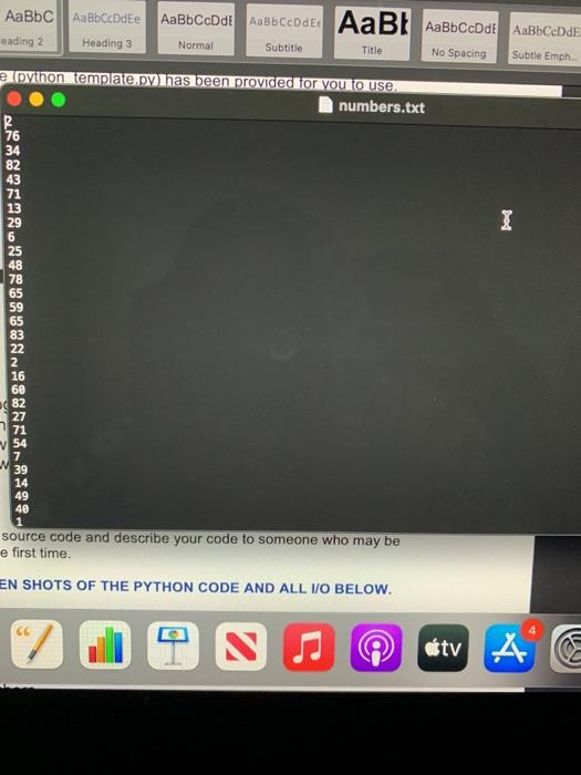 Solved LACE SCREEN SHOTS OF THE PYTHON CODE AND ALL I/O | Chegg.com