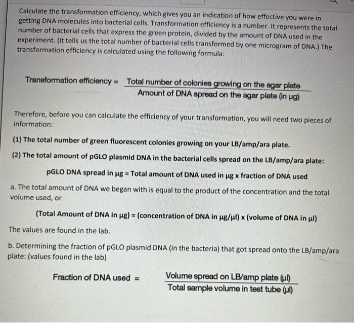 Using the 2 photos of the agar plates, can you | Chegg.com