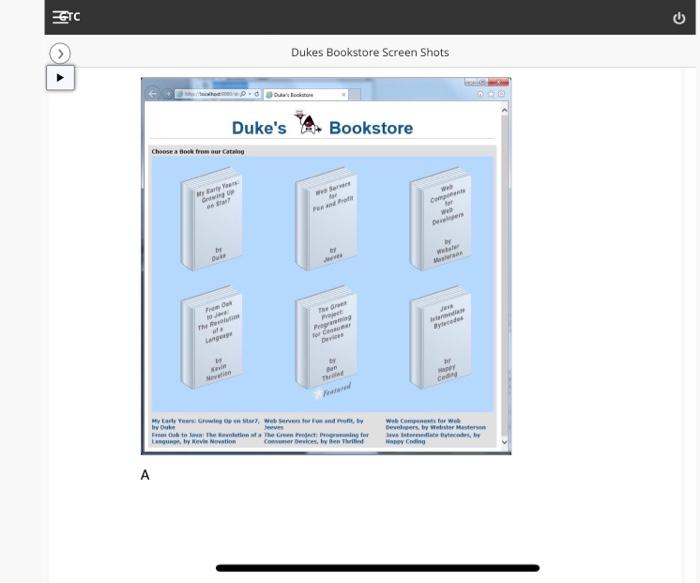 Solved Dukels "A. Bookntore Duke's Bookstore A Duke's | Chegg.com