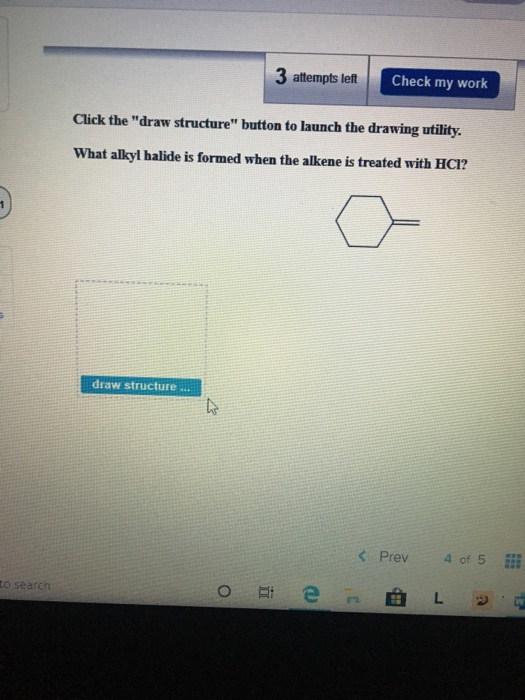 Solved 3 attempts left Check my work Click the "draw | Chegg.com