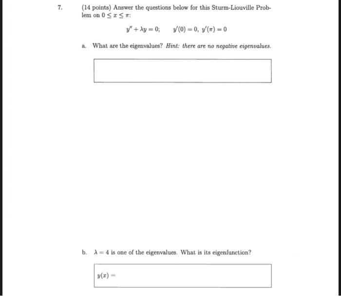 Solved (14 points) Answer the questions below for this | Chegg.com