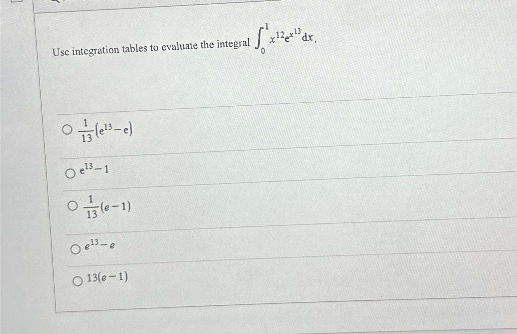 Solved Use integration tables to evaluate the integral | Chegg.com