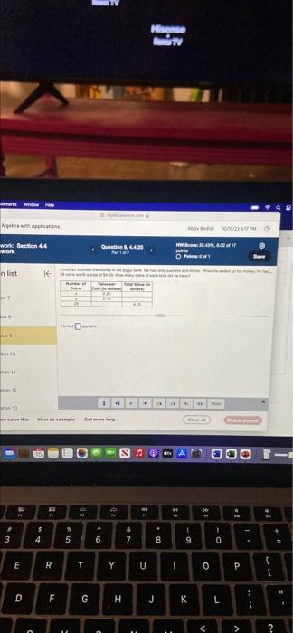 Solved Jonathan counted the money in his piggy bank. He had | Chegg.com