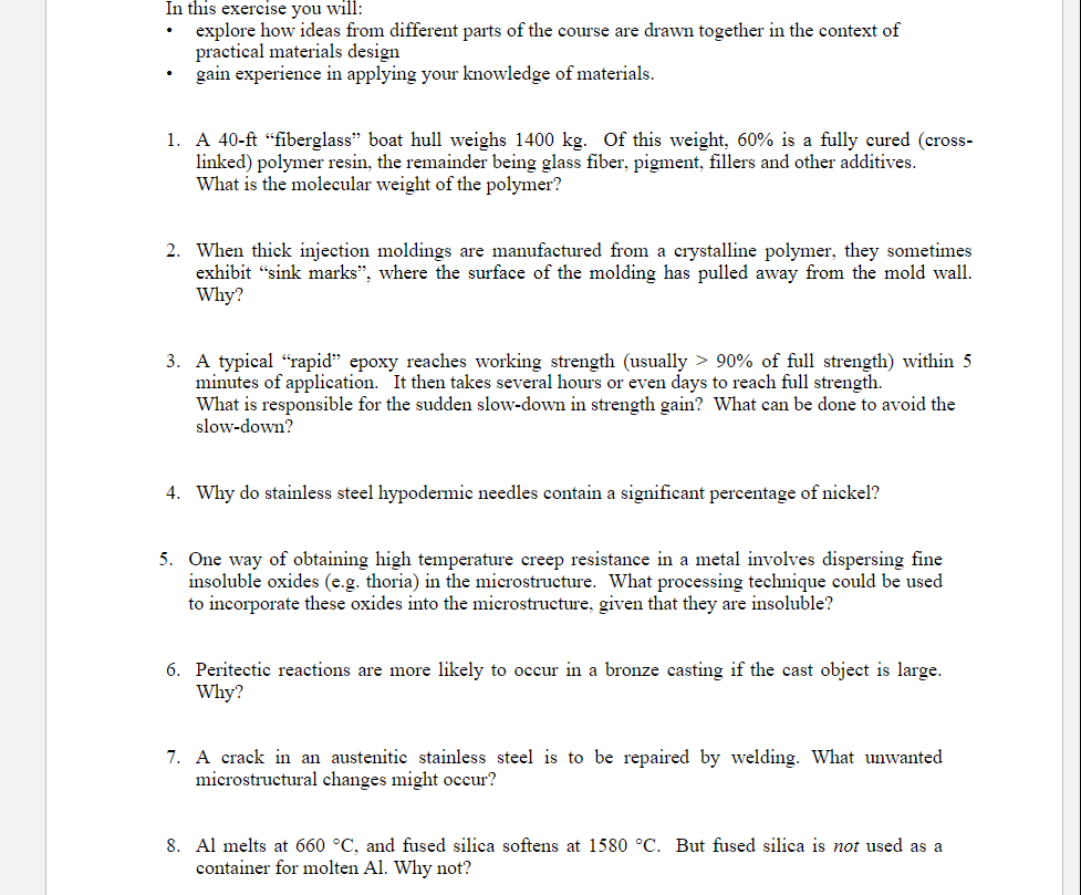 Solved In this exercise you will:explore how ideas from | Chegg.com