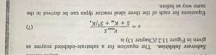 Solved can you derive the kinetics for a CSTR that is using | Chegg.com