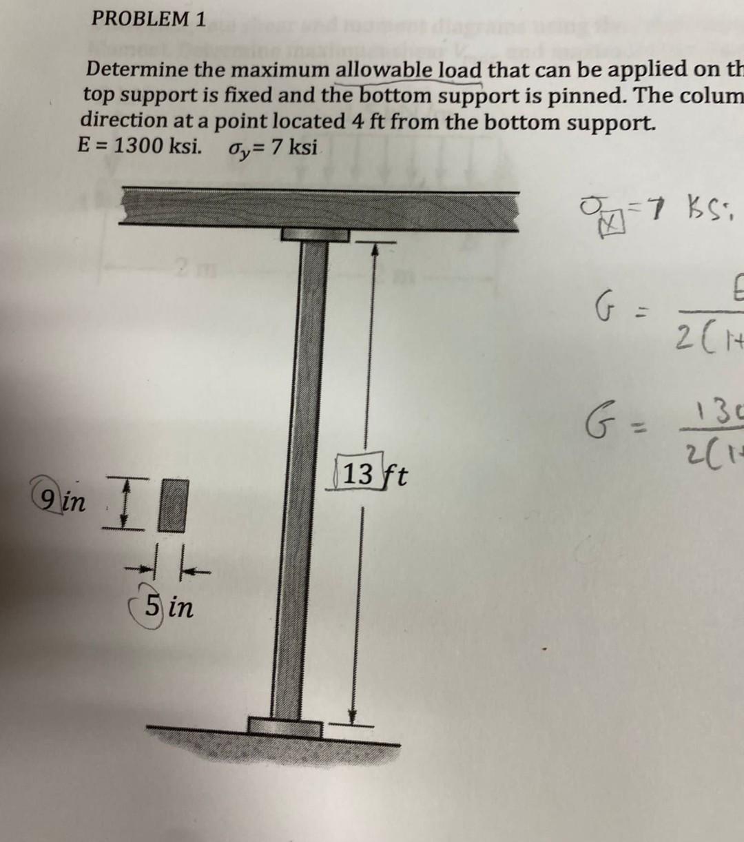 Solved PROBLEM 1 Determine the maximum allowable load that | Chegg.com