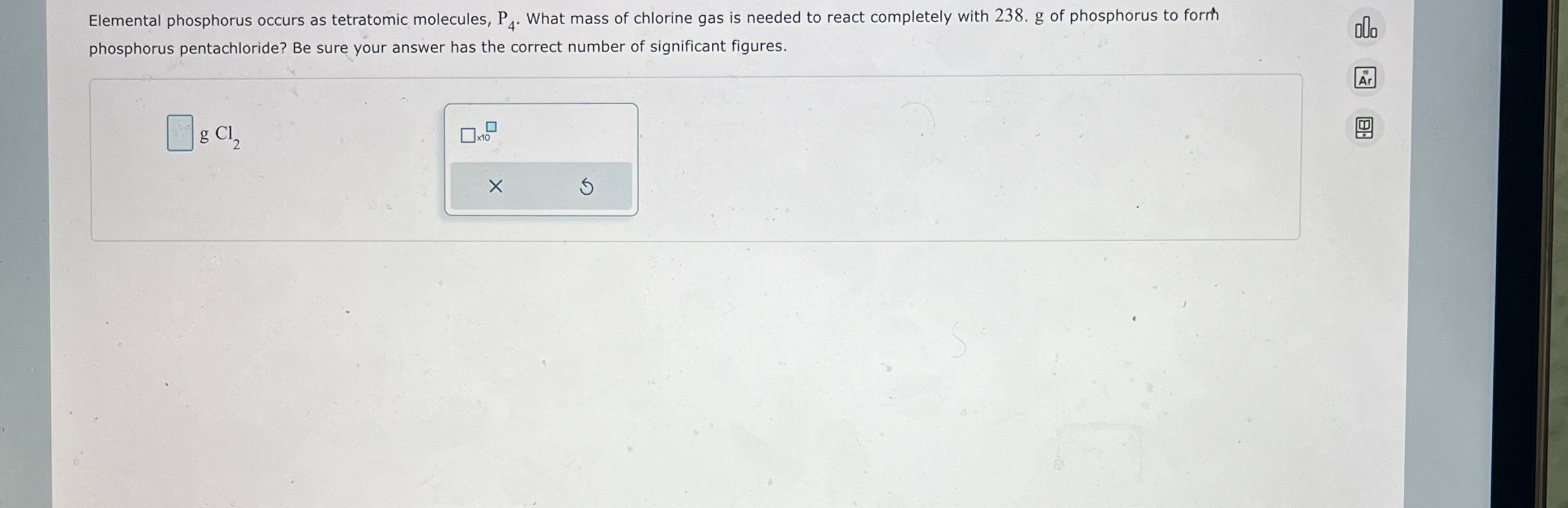 Solved Elemental phosphorus occurs as tetratomic molecules, | Chegg.com