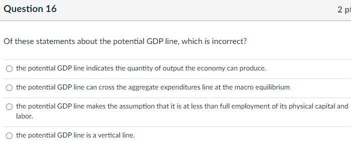 Solved Question 16 2 p Of these statements about the | Chegg.com
