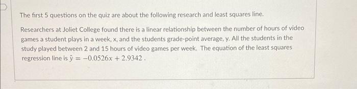 Solved The first 5 questions on the quiz are about the | Chegg.com