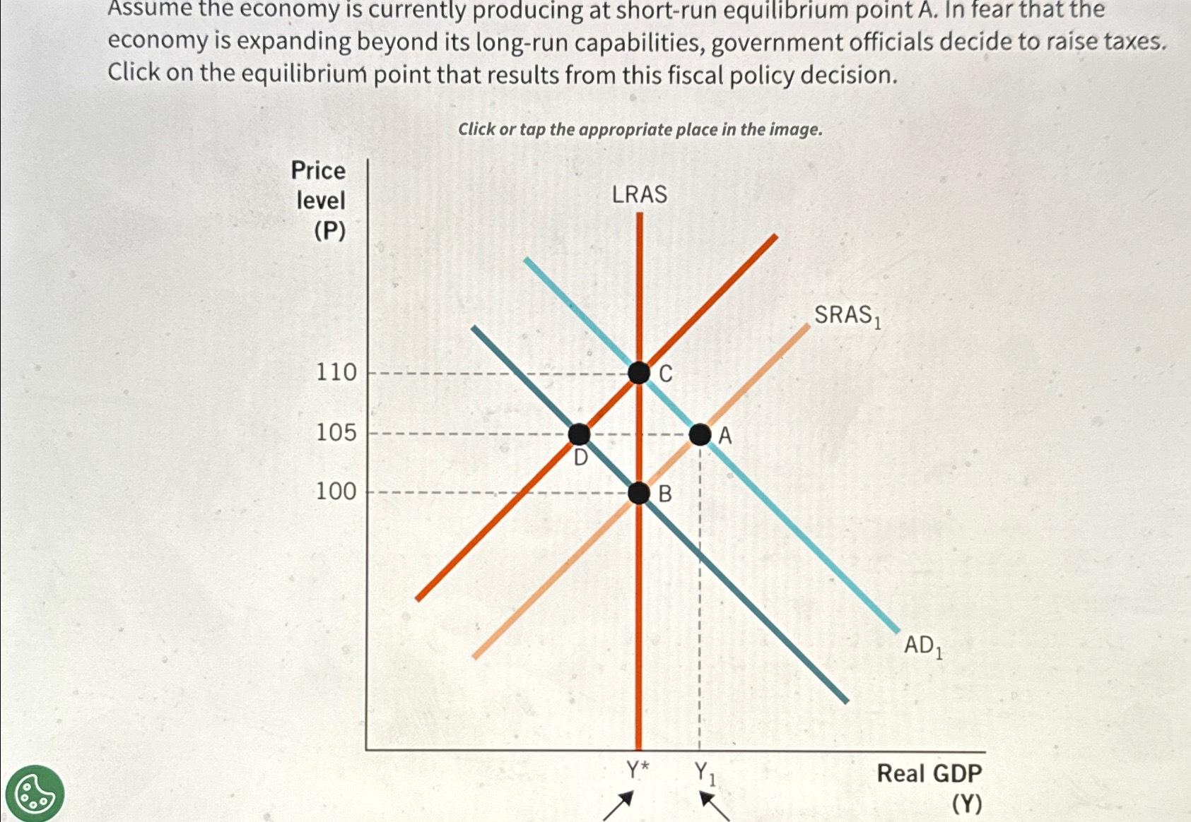 Solved Assume the economy is currently producing at | Chegg.com Solved Assume the economy is currently producing at | Chegg.com