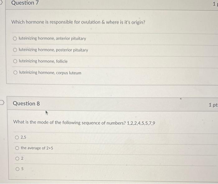 Solved Which Hormone Is Responsible For Ovulation And Where