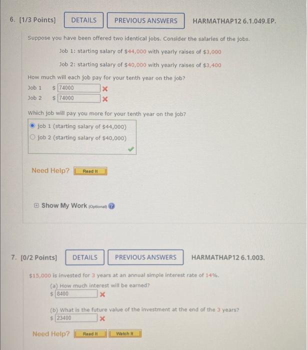 Solved Suppose you have been offered two identical jobs. | Chegg.com