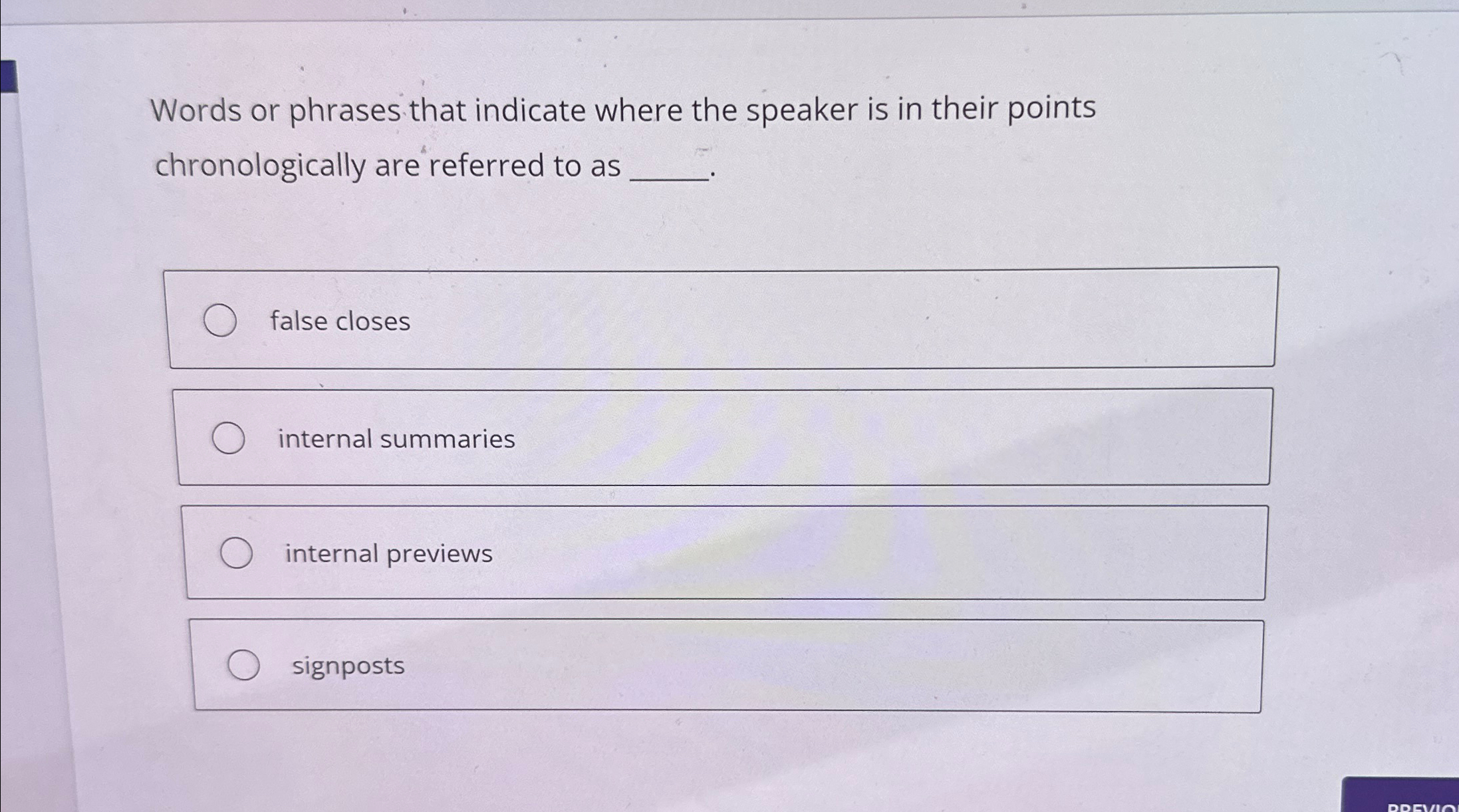 Solved Words or phrases that indicate where the speaker is | Chegg.com