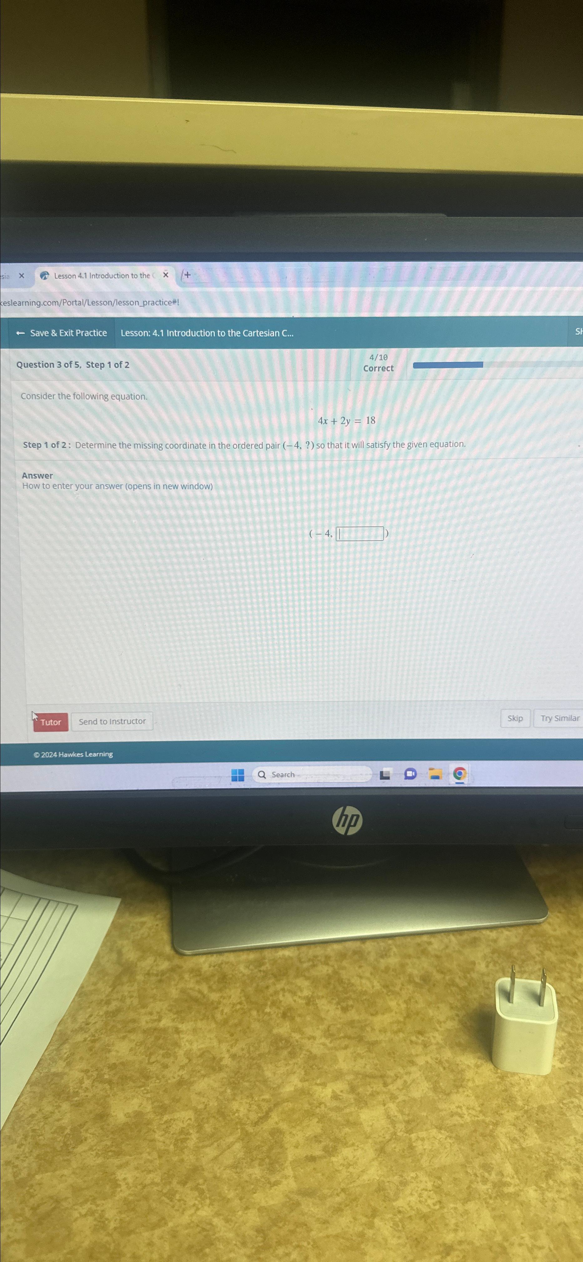 Solved keslearning.com/Portal/Lesson/lesson_practice#!Save & | Chegg.com