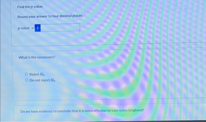 Solved Question 6 of 11 -/1 Take Your Notes Longhand! A | Chegg.com