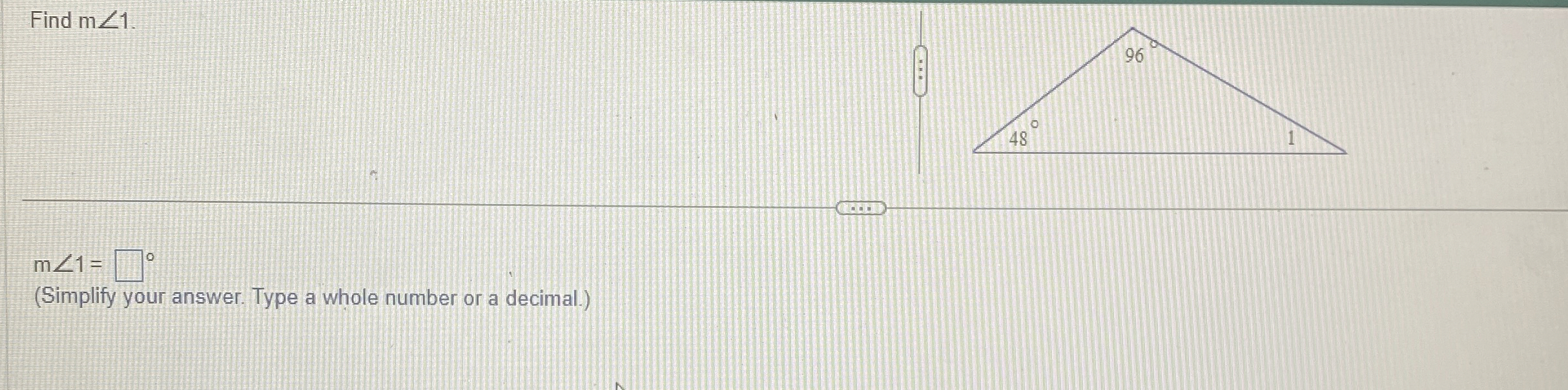 Solved Find m?1.m?1=(Simplify your answer. Type a whole | Chegg.com